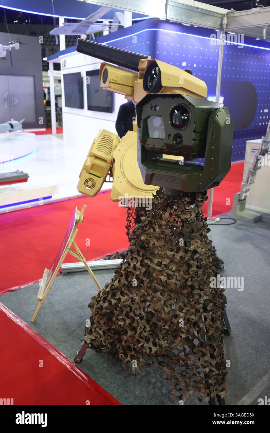 Zagreb, Croatia. 08th Apr, 2025. An international exhibition of arms ...