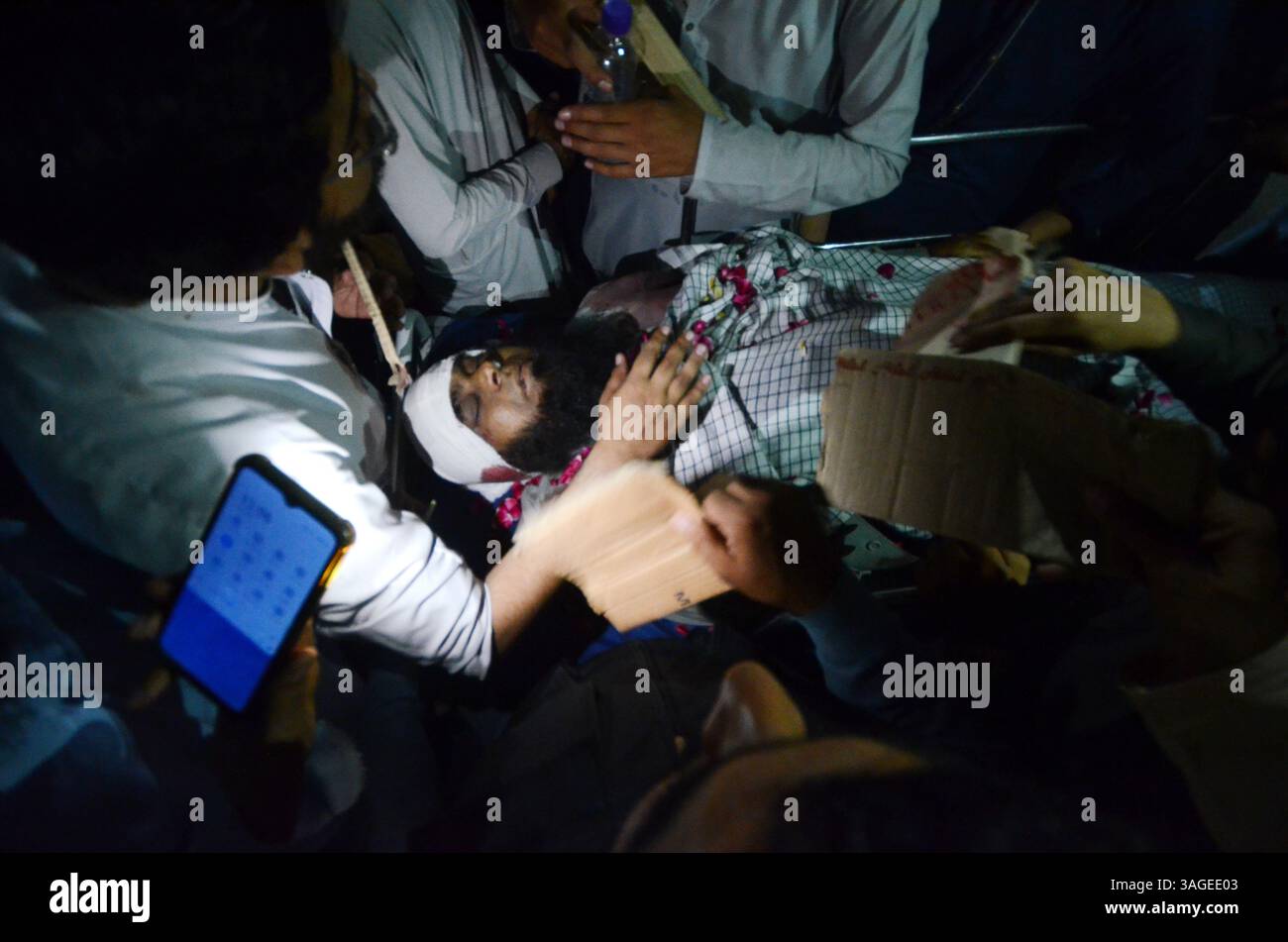 April 8, 2025, Peshawar, Peshawar, Pakistan: Protest Erupts on ...