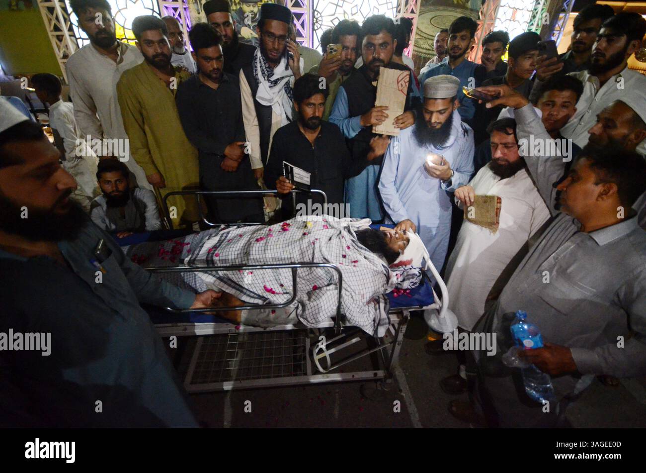 April 8, 2025, Peshawar, Peshawar, Pakistan: Protest Erupts on ...