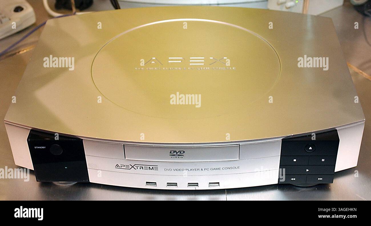 Jan 08, 2004; Las Vegas, CA, USA; The Apex APEXTREME DVD VIDEO PLAYER ...
