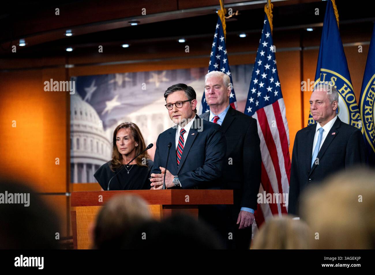Washington, United States. 08th Apr, 2025. (L-R) Republican Conference ...