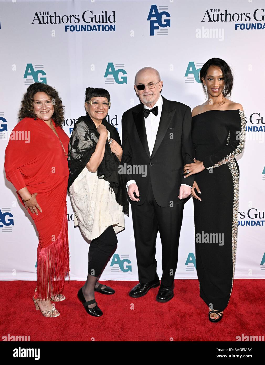 Xochitl Gonzalez, left, Sandra Cisneros, Salman Rushdie and Rachel ...
