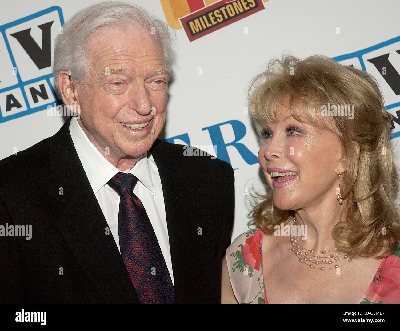September 9, 2004; Beverly Hills, CA, USA; Producer SIDNEY SHELDON (L ...