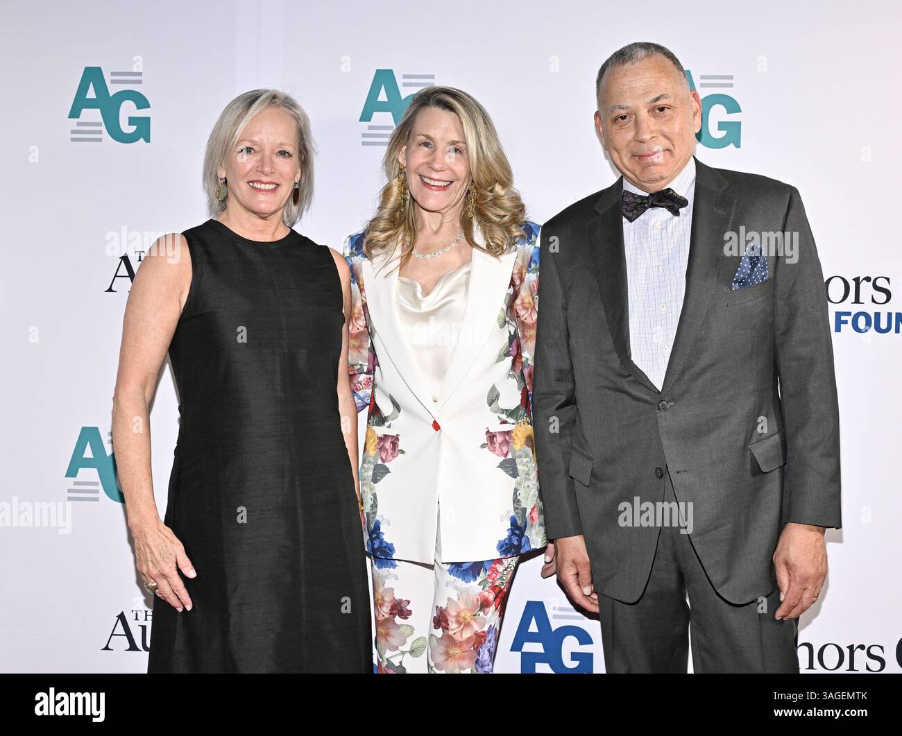 Deborah K. Wilson, left, Mary Rasenberger and W. Ralph Eubanks attend ...