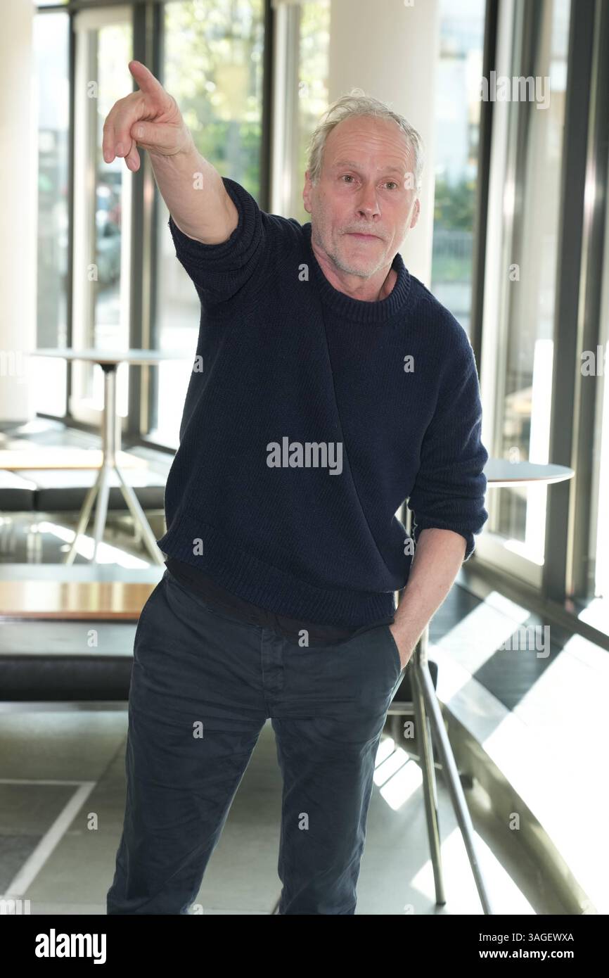 Nibelungen-Festspiele Worms 2025 08.04.2025 Wolfram Koch bei der Pressekonferenz - Nibelungen ...