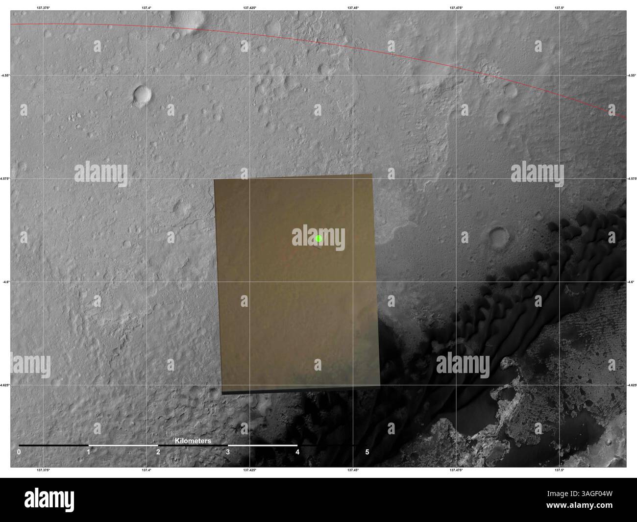 Nasa mars rover landing Cut Out Stock Images & Pictures - Alamy