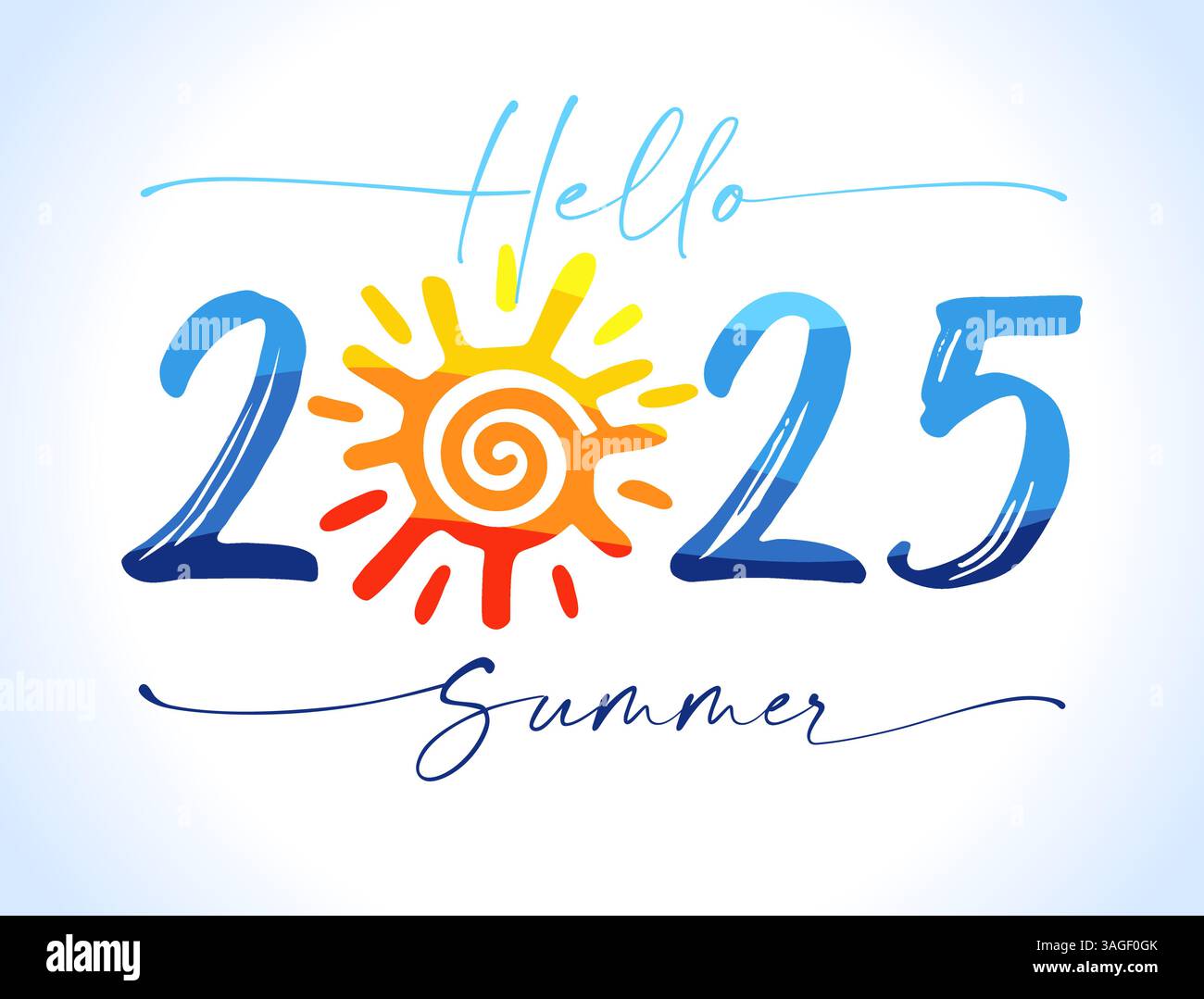 Summer art school logo hi-res stock photography and images - Alamy