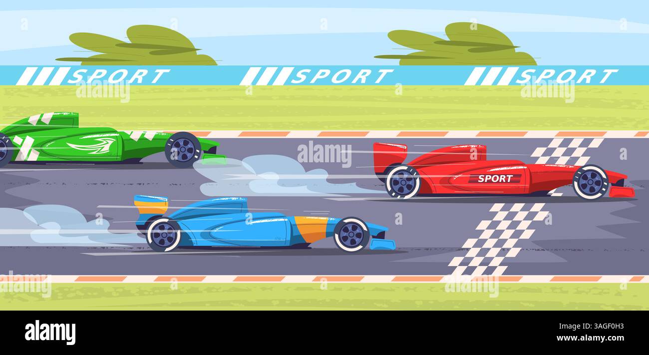 Racecar motor racing track transportation skill competition hi-res ...