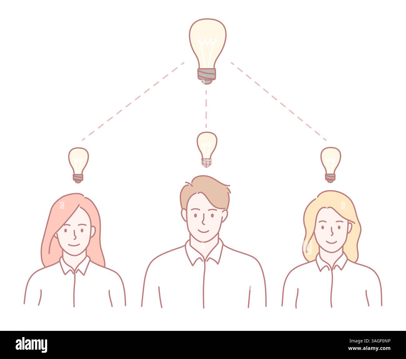 This image captures the essence of teamwork and sharing innovative ...