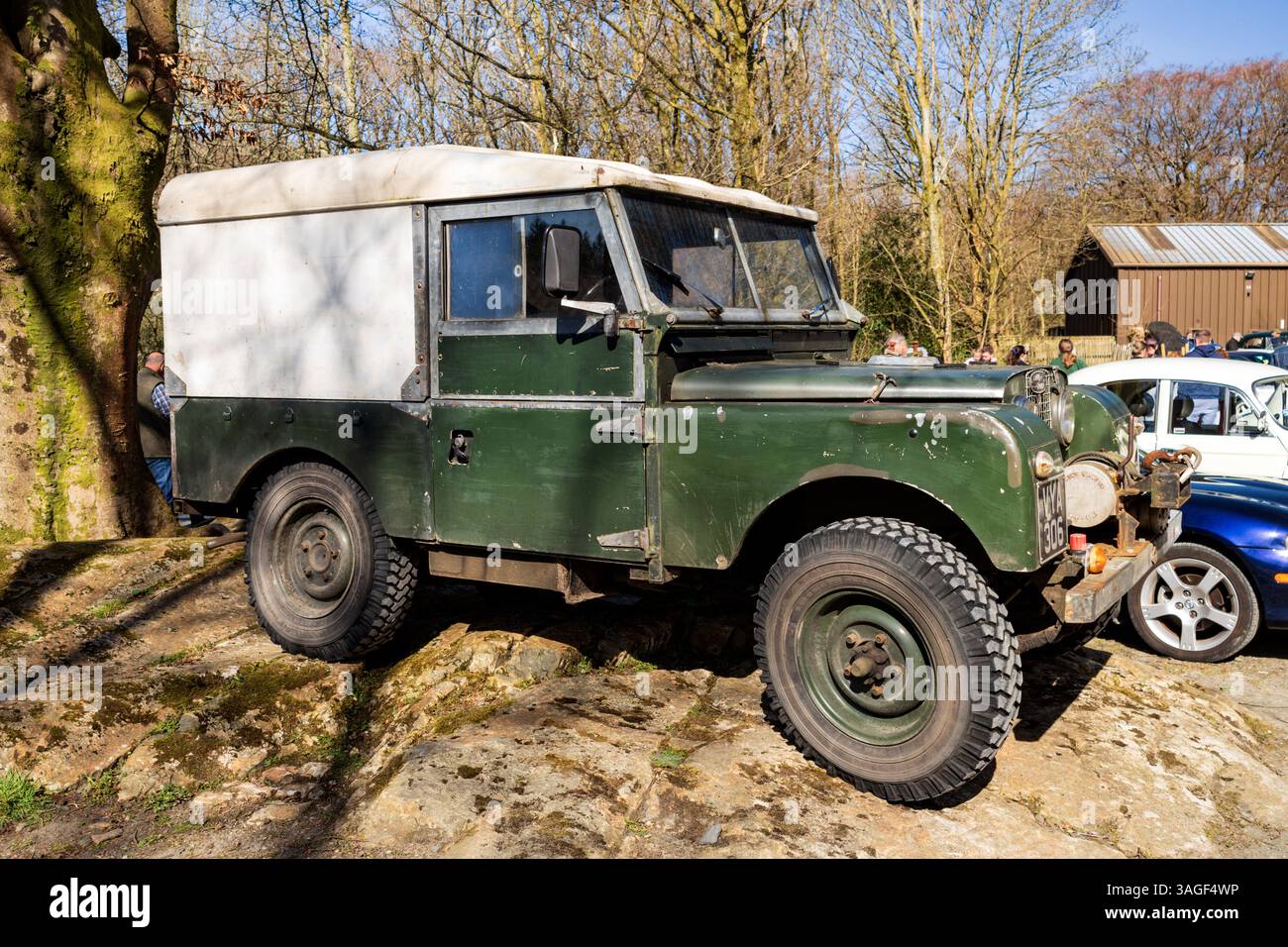 Land Rover. Lakeland Historic Car Club Meet 2025 Stock Photo - Alamy