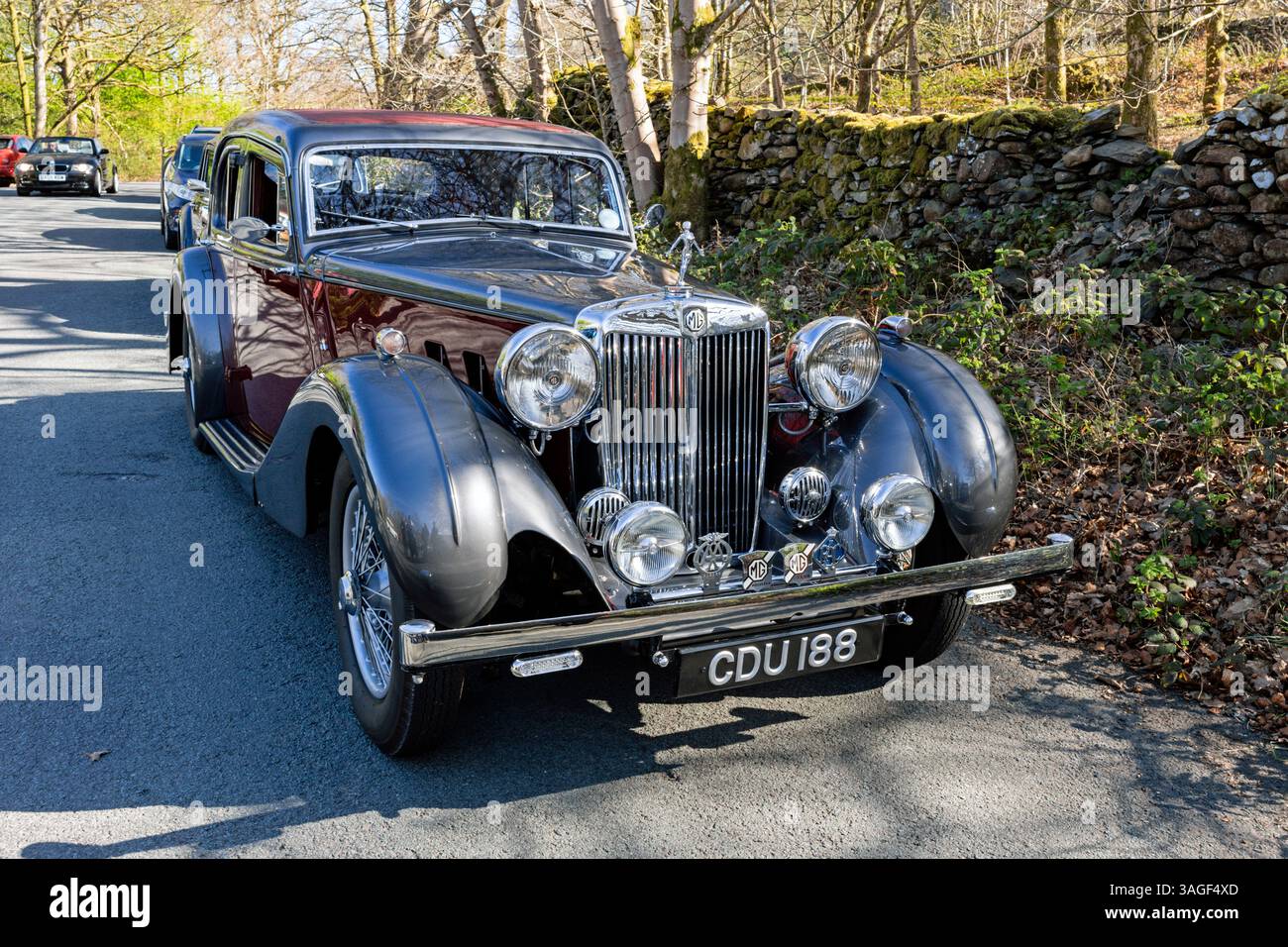 MG SA. Lakeland Historic Car Club Meet 2025 Stock Photo - Alamy