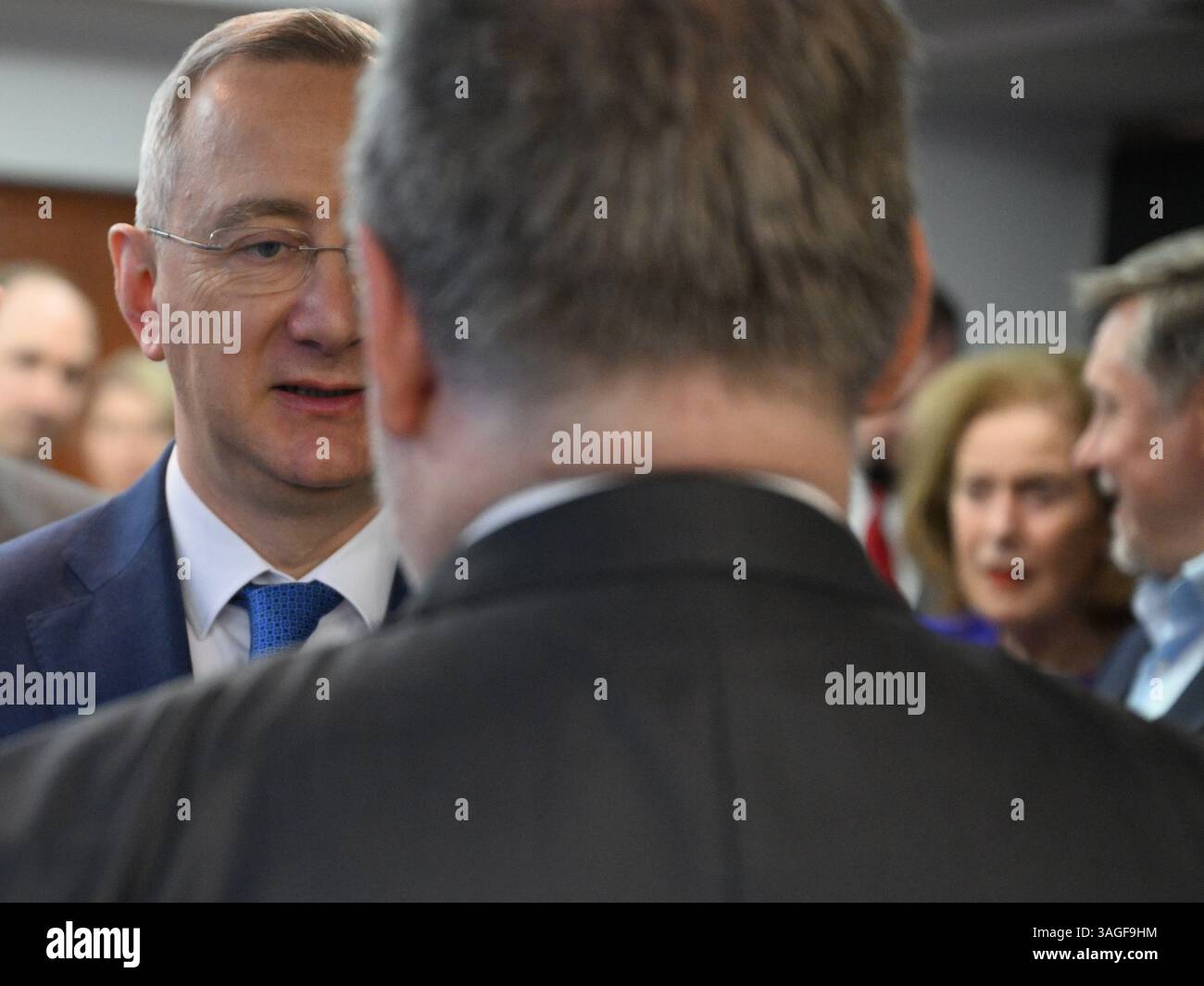 Moscow, Russia. 08th Apr, 2025. Governor of the Kaluga Region Vladislav ...