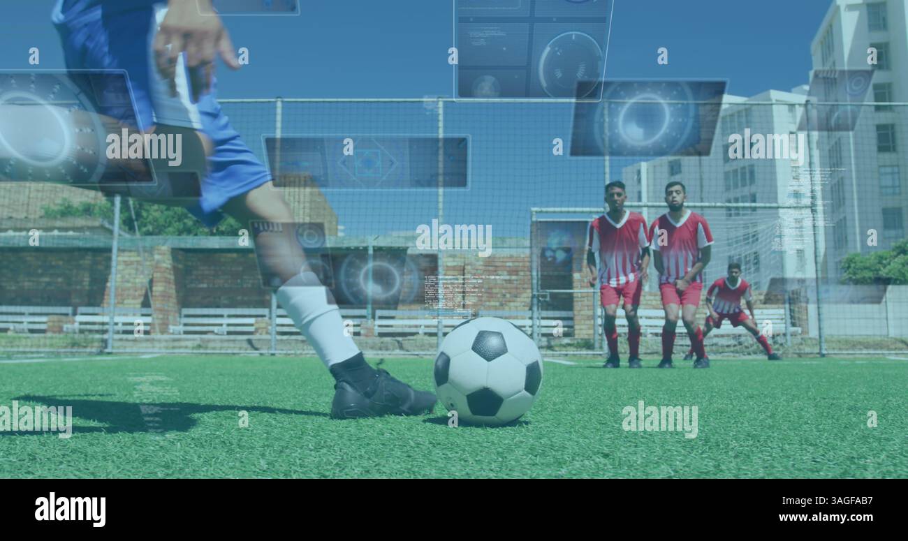 Football data tactics hi-res stock photography and images - Alamy