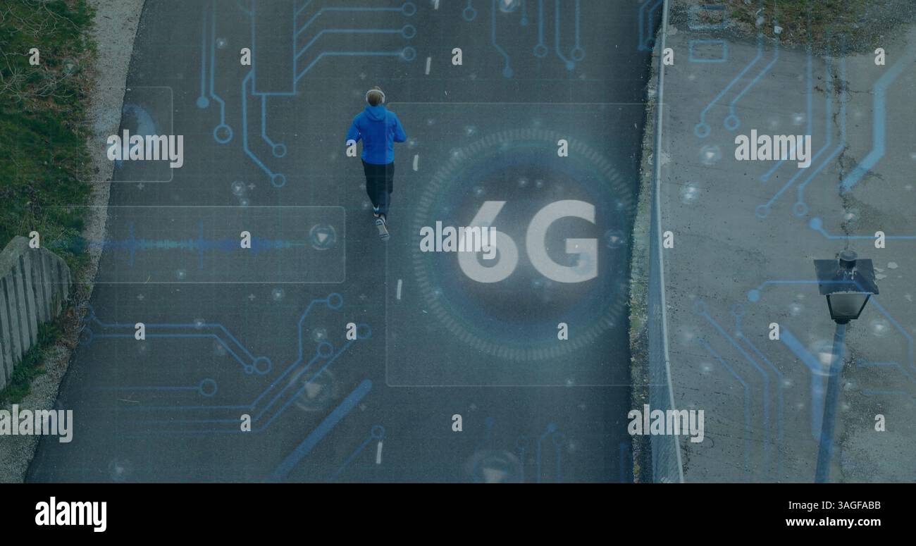 Digital interface elements 6g text hi-res stock photography and images - Alamy