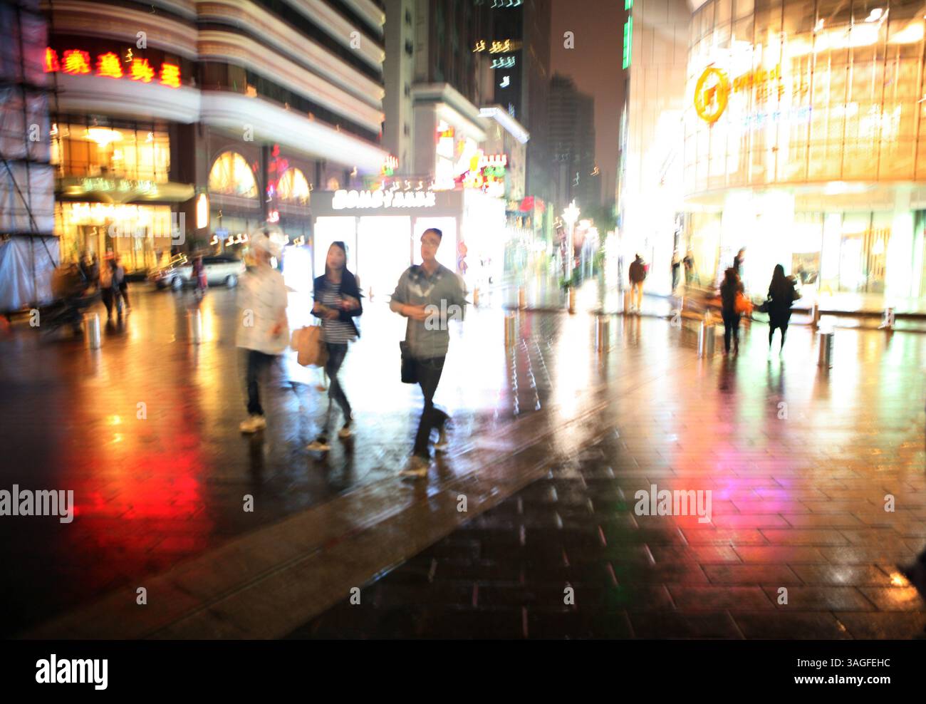 Nov. 2, 2011 - Shanghai, Shanghai, China - Shanghai, China: Shops and ...