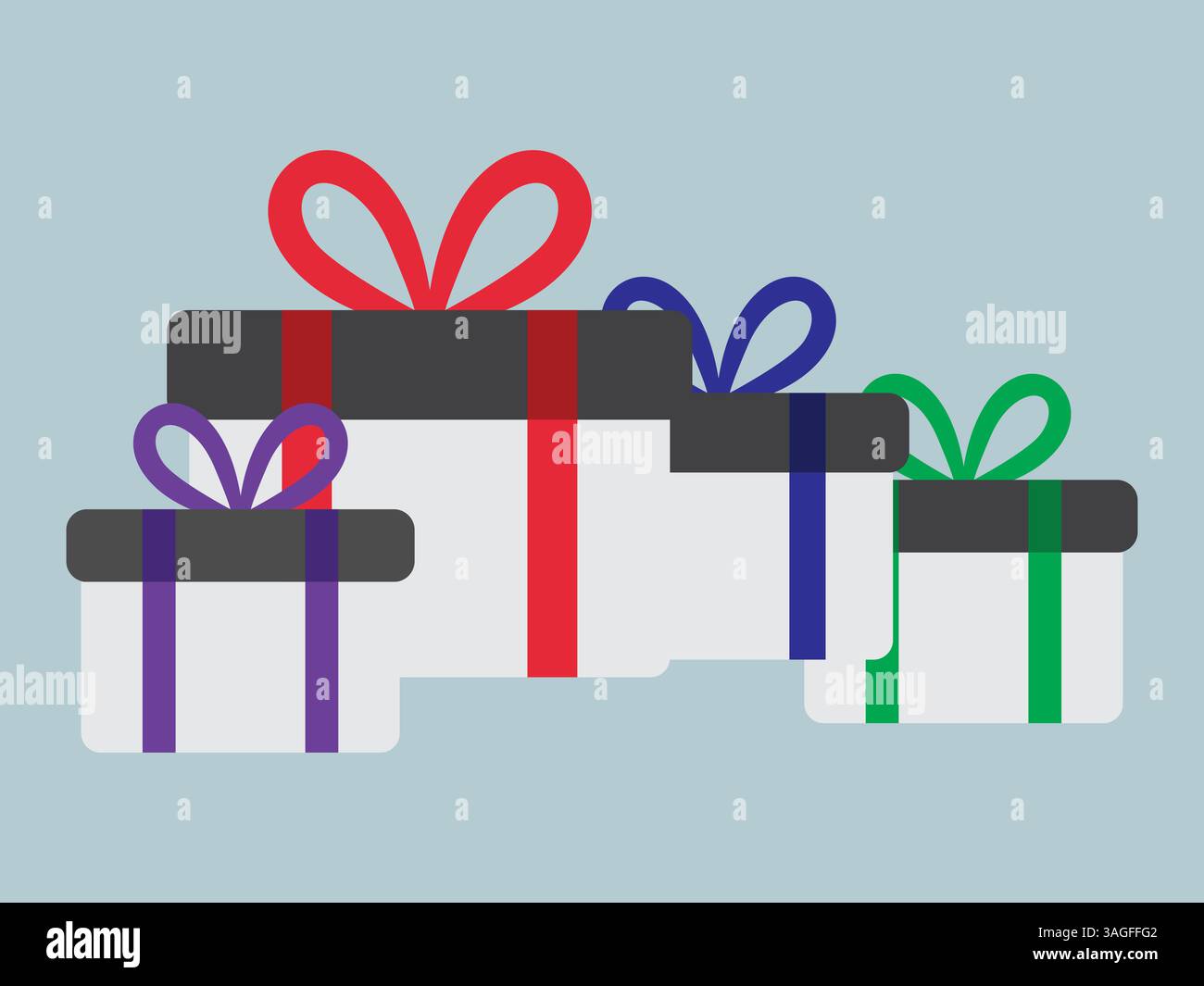 Hand drawn gift box vector art Stock Vector Image & Art - Alamy