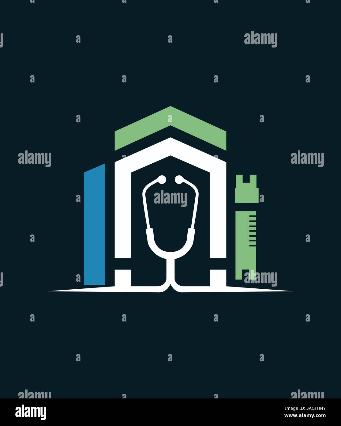 Medical service logos vector set Stock Vector Image & Art - Alamy