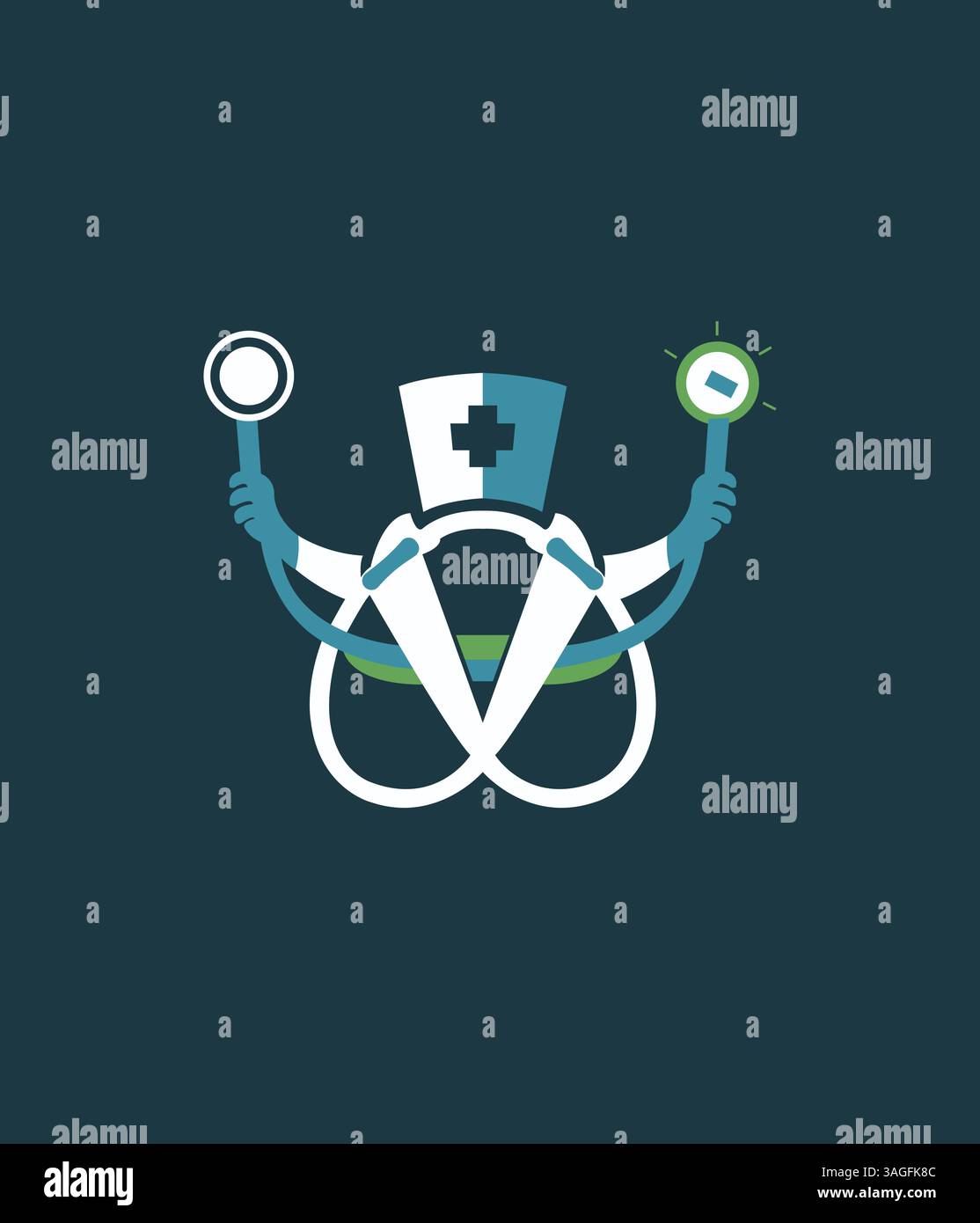 Medical service logos vector set Stock Vector Image & Art - Alamy