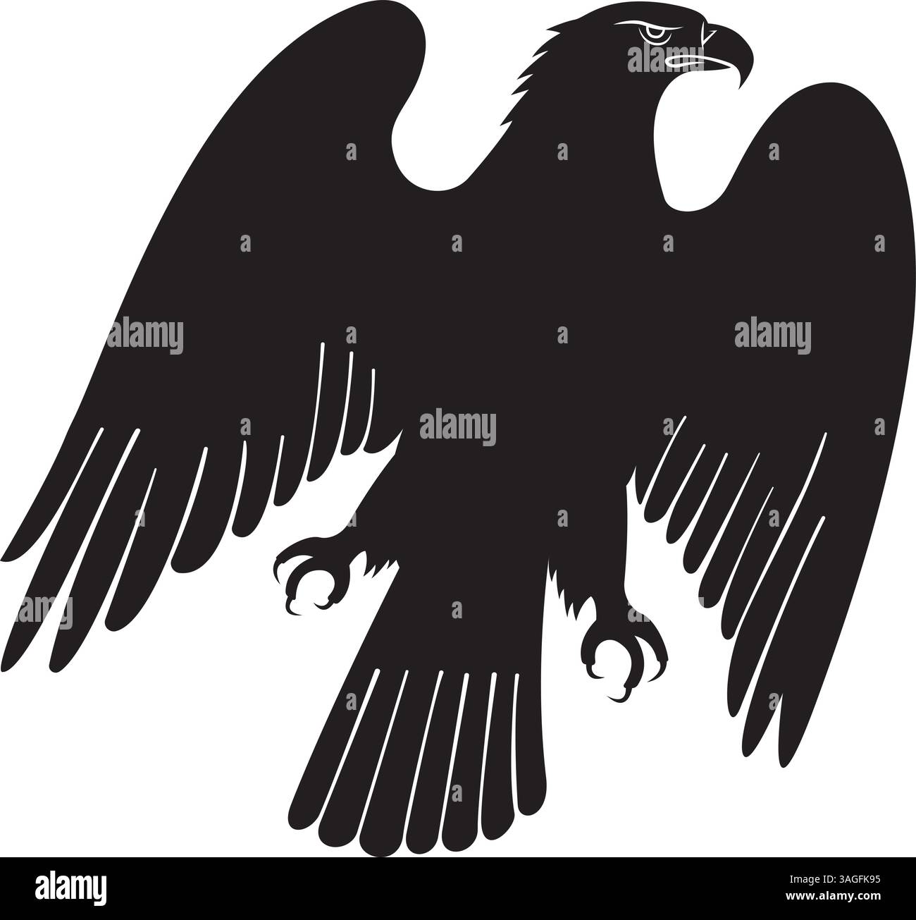 Powerful eagle art Cut Out Stock Images & Pictures - Alamy