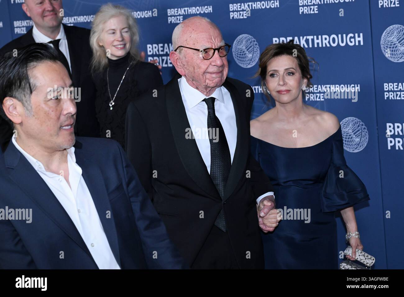 April 5, 2025, Santa Monica, California, USA: Rupert Murdoch and Elena ...