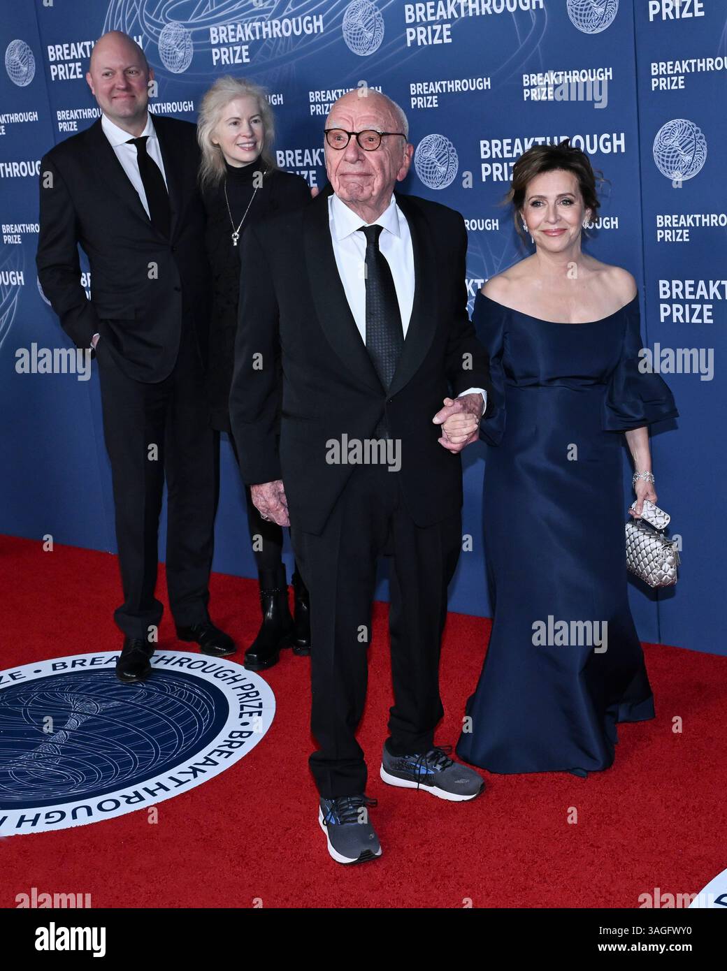 April 5, 2025, Santa Monica, California, USA: Rupert Murdoch and Elena ...