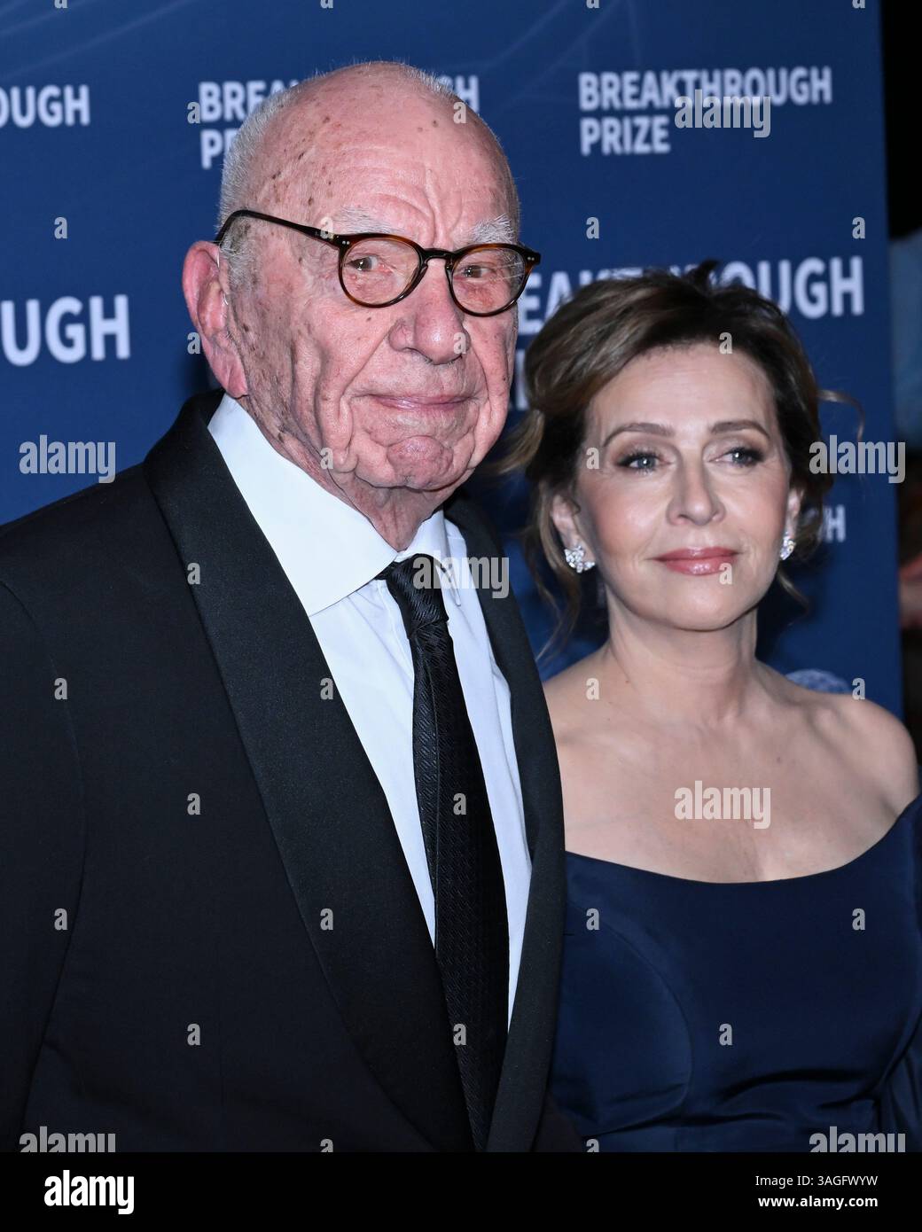 April 5, 2025, Santa Monica, California, USA: Rupert Murdoch and Elena ...