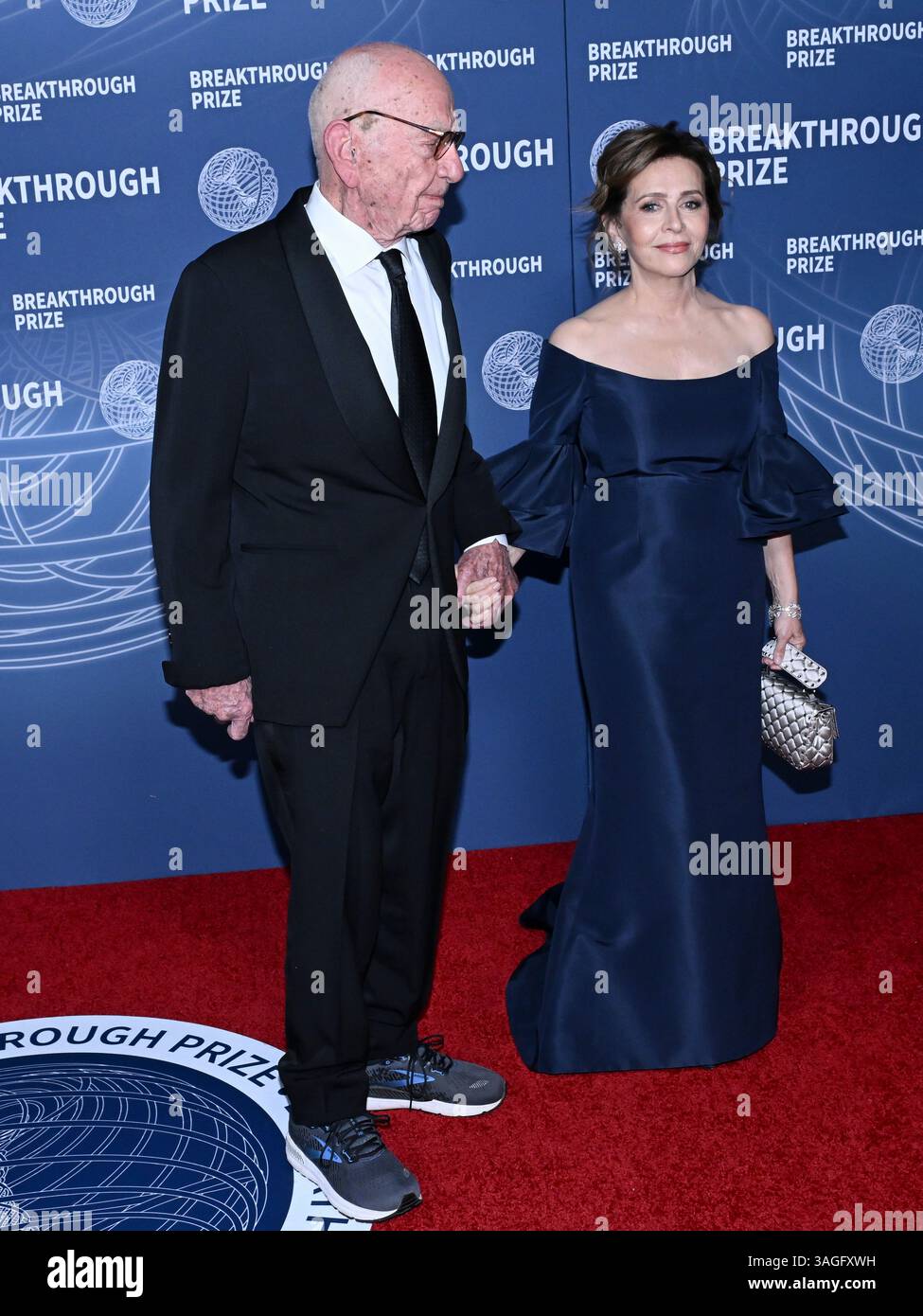 April 5, 2025, Santa Monica, California, USA: Rupert Murdoch and Elena ...
