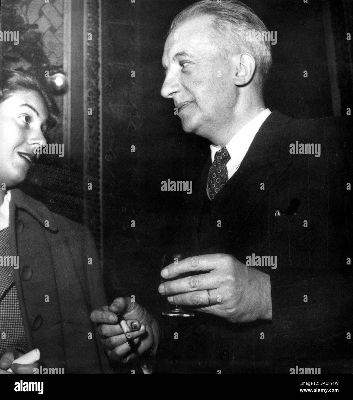 French poet and writer Paul Eluard, Paris 1950s Stock Photo - Alamy