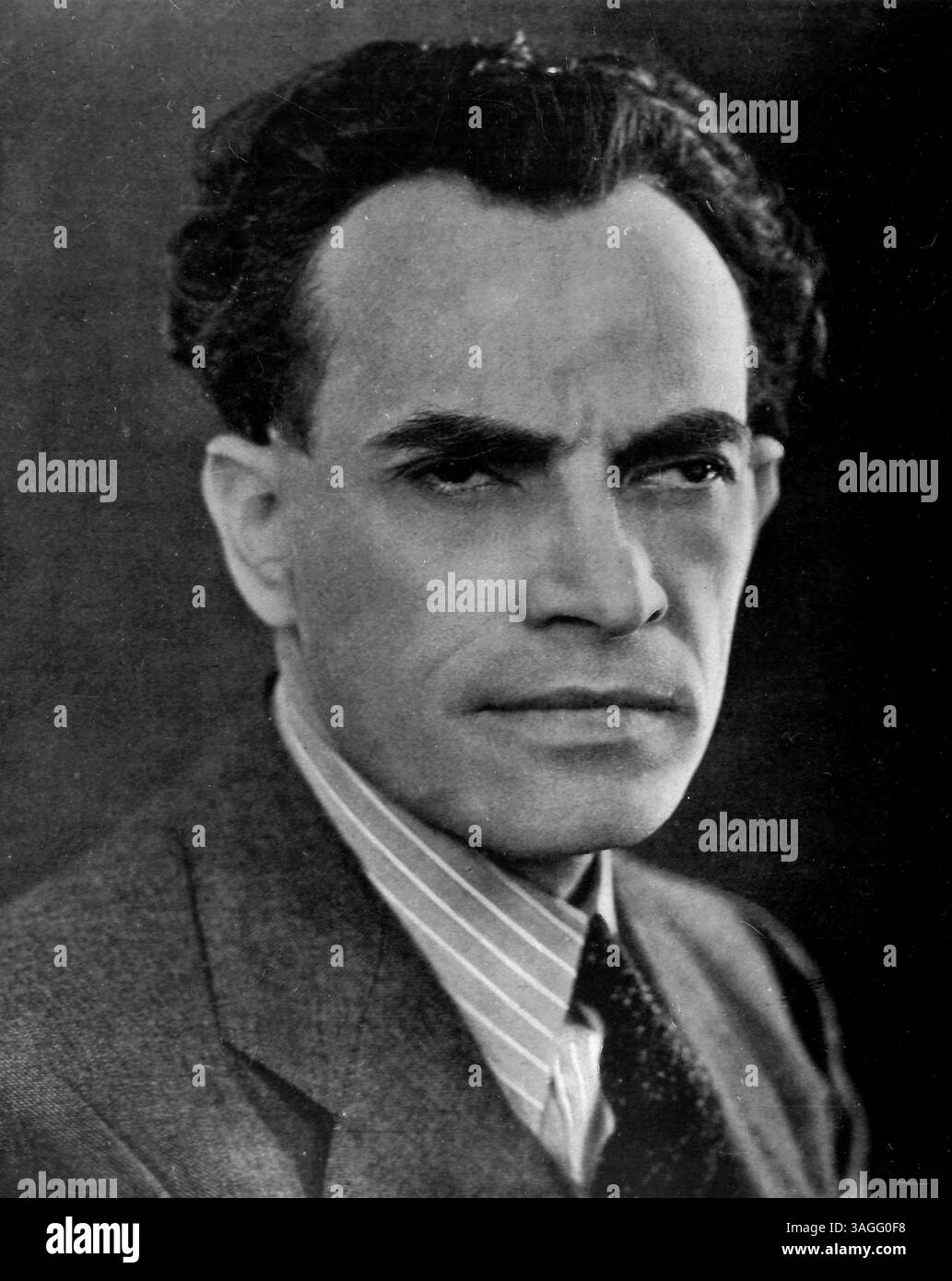 Portrait of Italian actor Raffaele Viviani, 1930s Stock Photo - Alamy