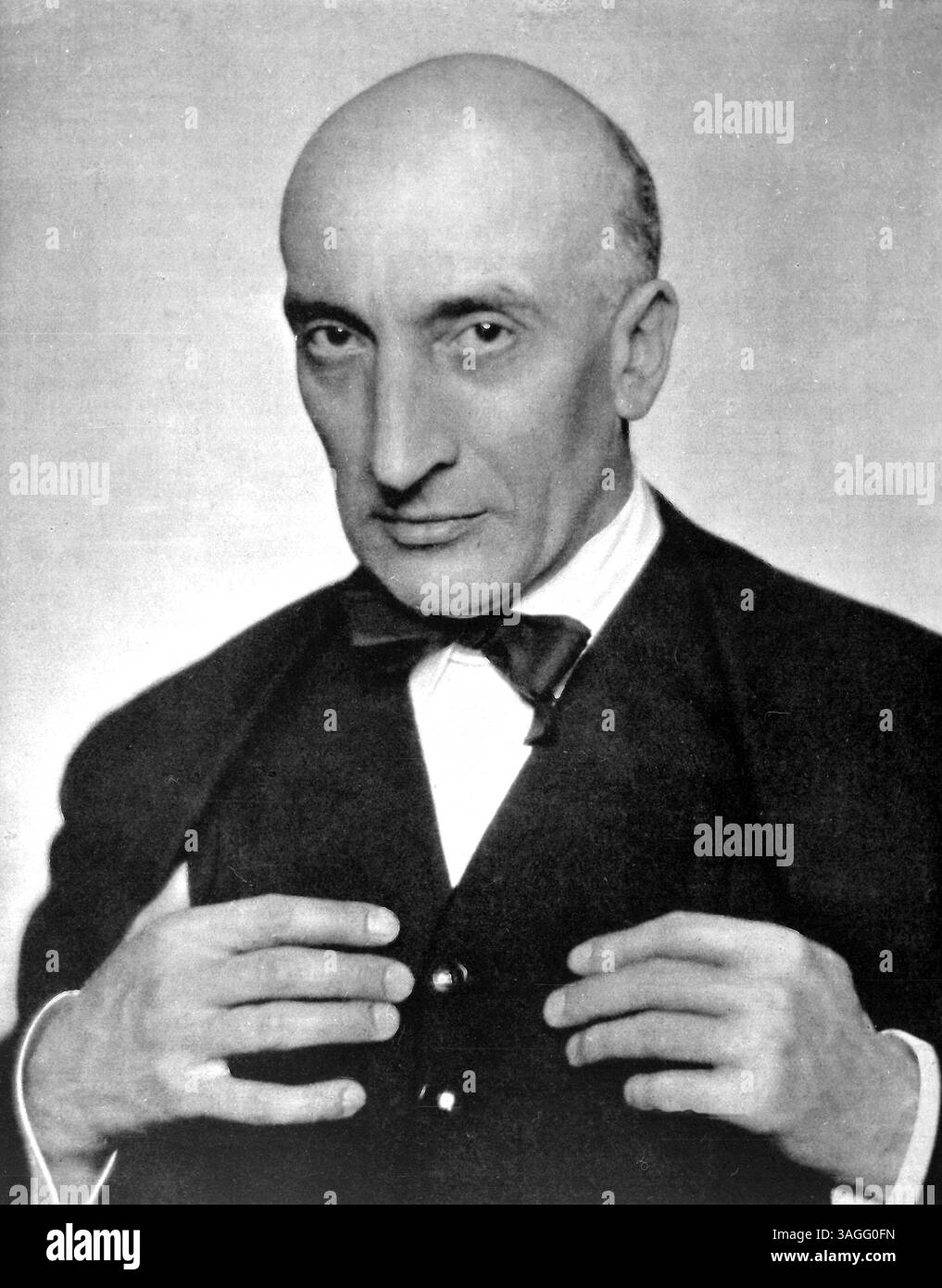 French theatre director Jacques Copeau, Paris 1920s Stock Photo - Alamy