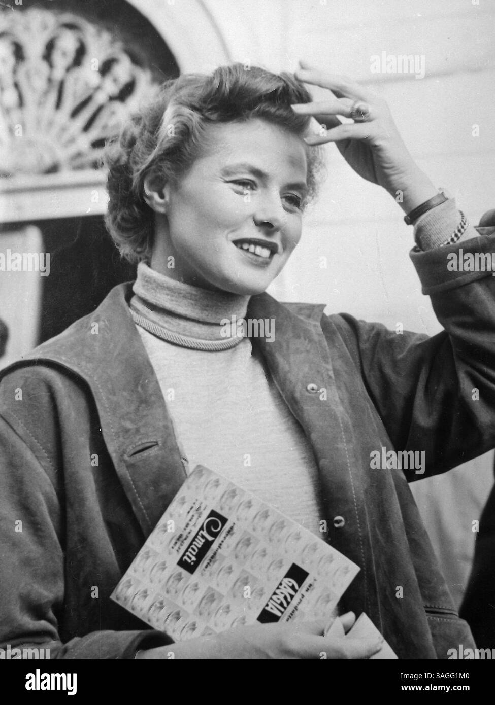 Swedish actress Ingrid Bergman, 1950s Stock Photo - Alamy
