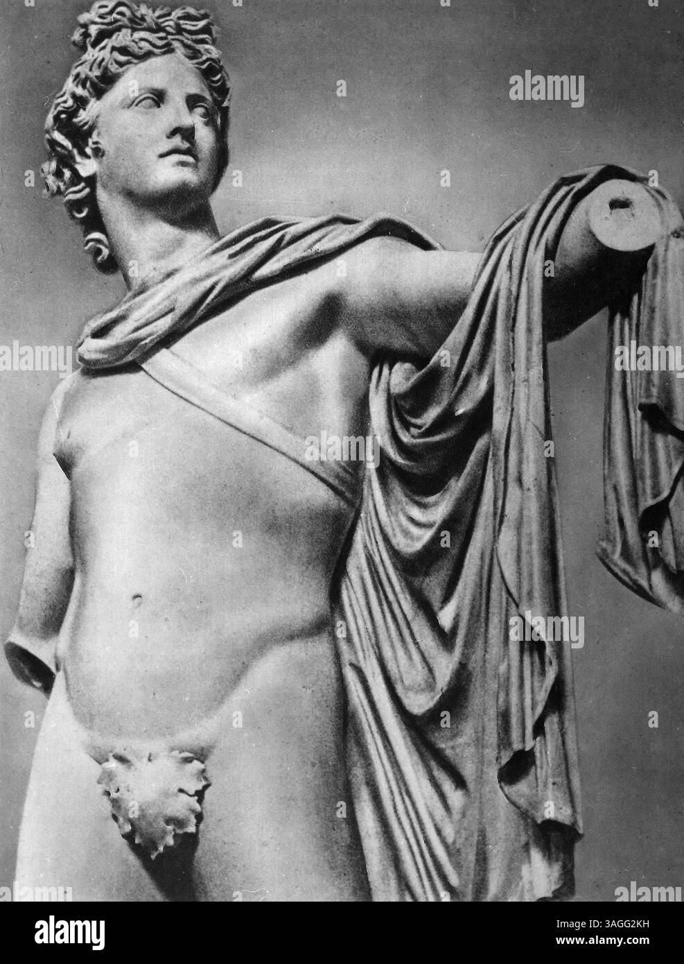Apollo Belvedere, Roman Hellenistic marble sculpture Stock Photo - Alamy