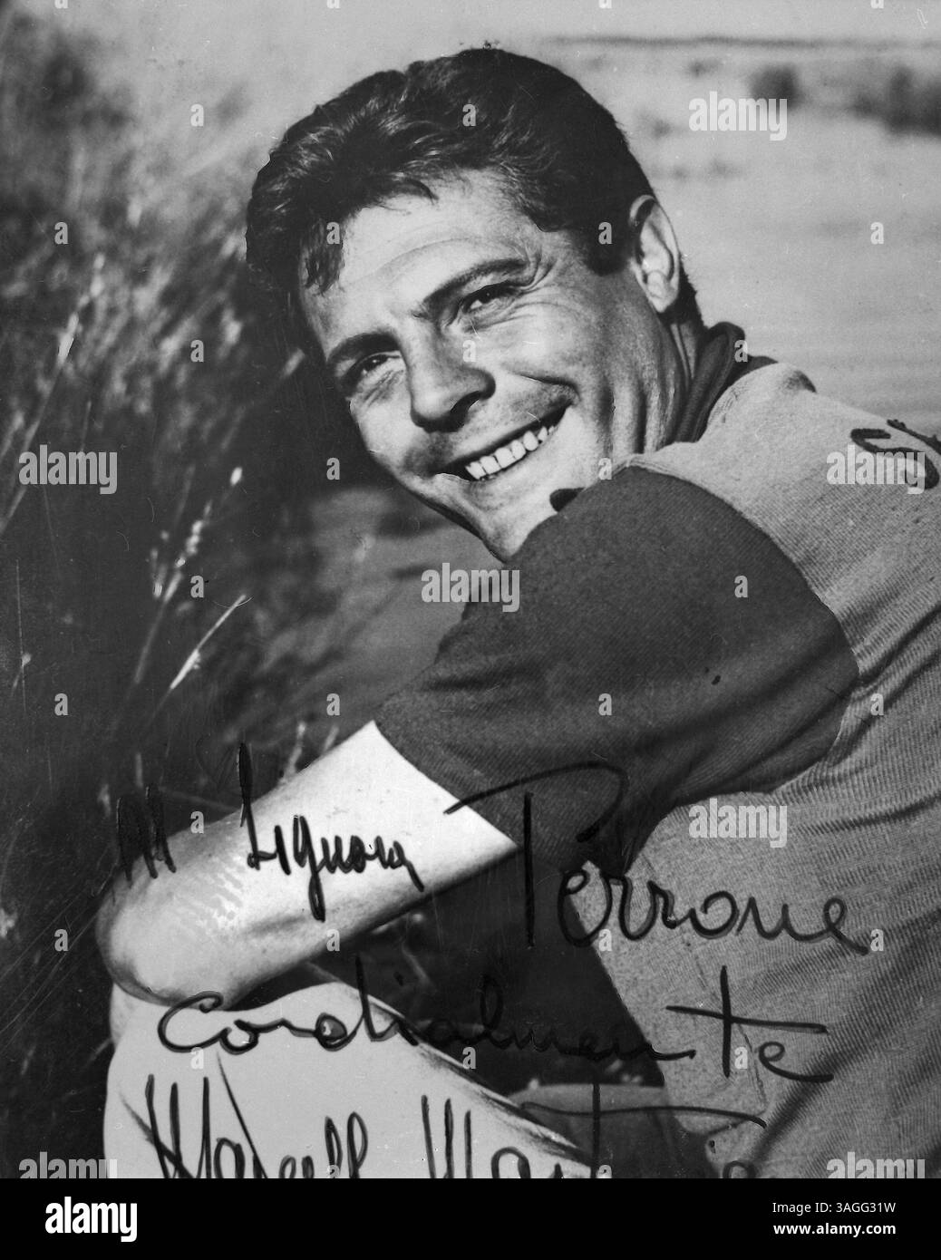 Italian actor Marcello Mastroianni, 1950s Stock Photo - Alamy