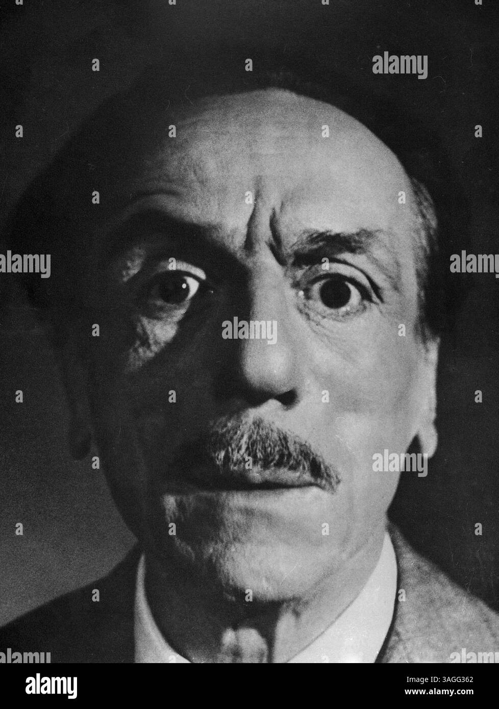 Italian stage and film actor Eduardo De Filippo, 1950s Stock Photo - Alamy