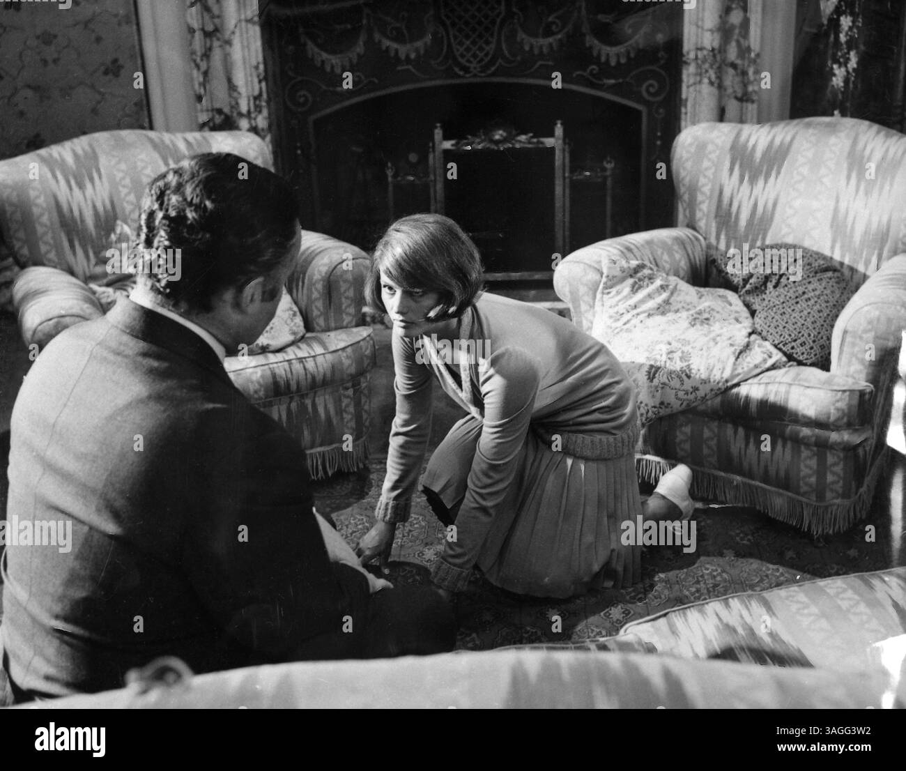 Italian actress Claudia Cardinale in the movie Time of Indifference ...
