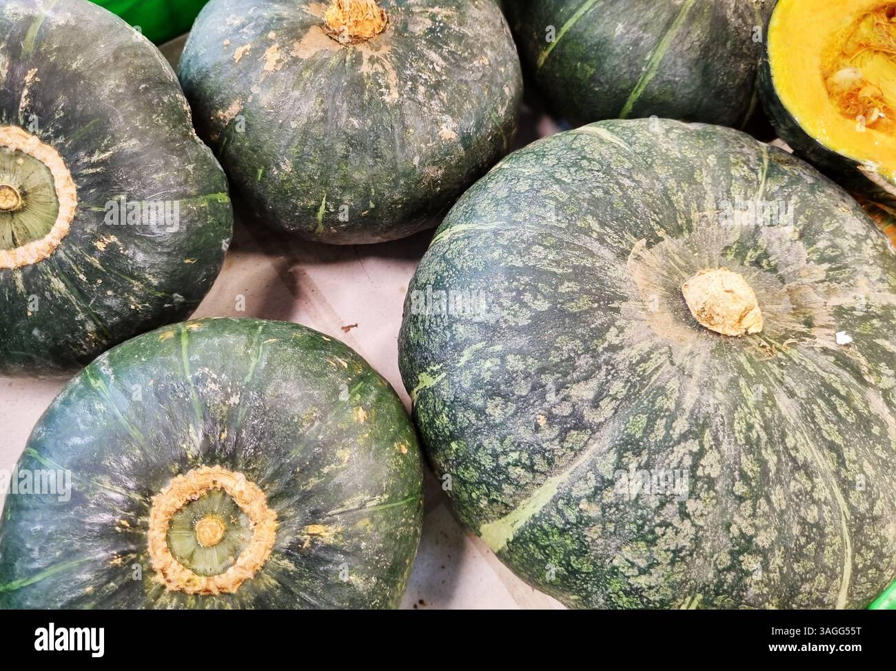 Display of kabocha squash hi-res stock photography and images - Alamy