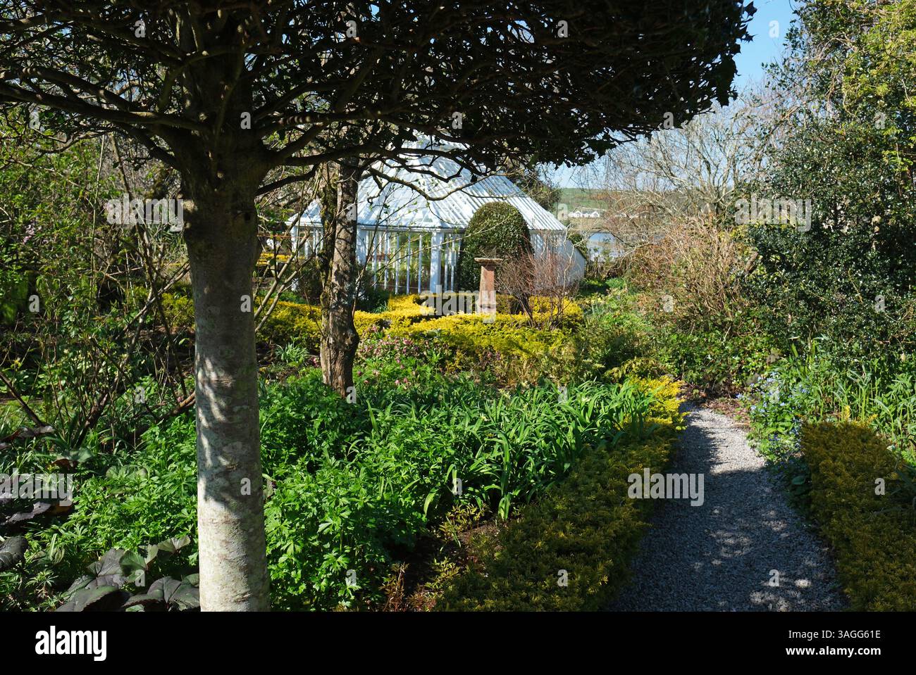 Kirkcudbright, Dumfries and Galloway Scotland - the ornate garden at ...
