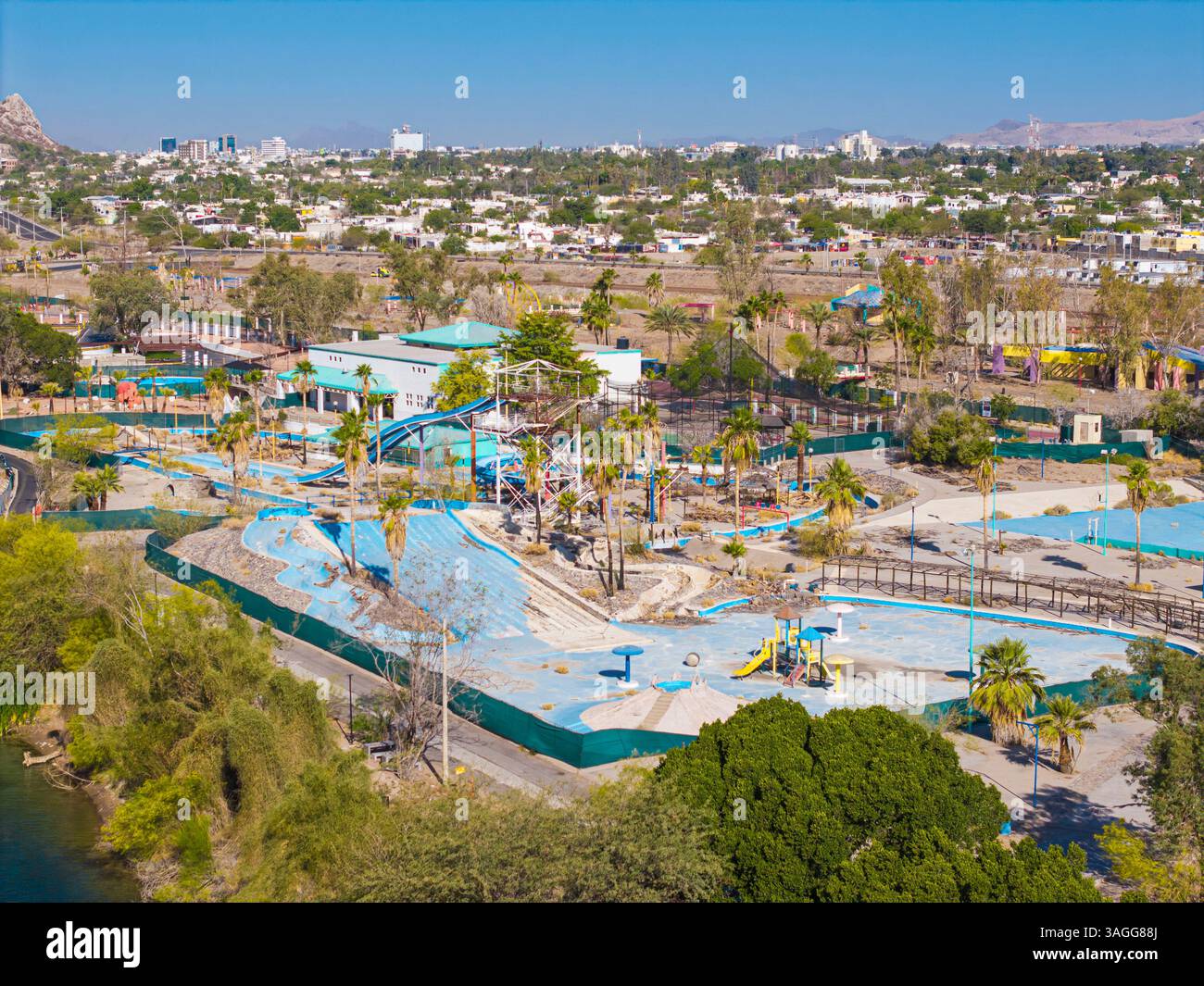 La Sauceda Urban Forest in Hermosillo, Mexico, formerly known as La ...
