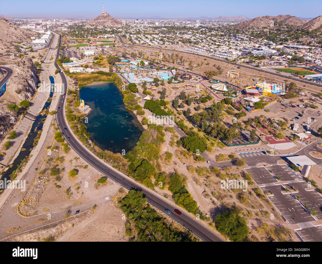 La Sauceda Urban Forest in Hermosillo, Mexico, formerly known as La ...