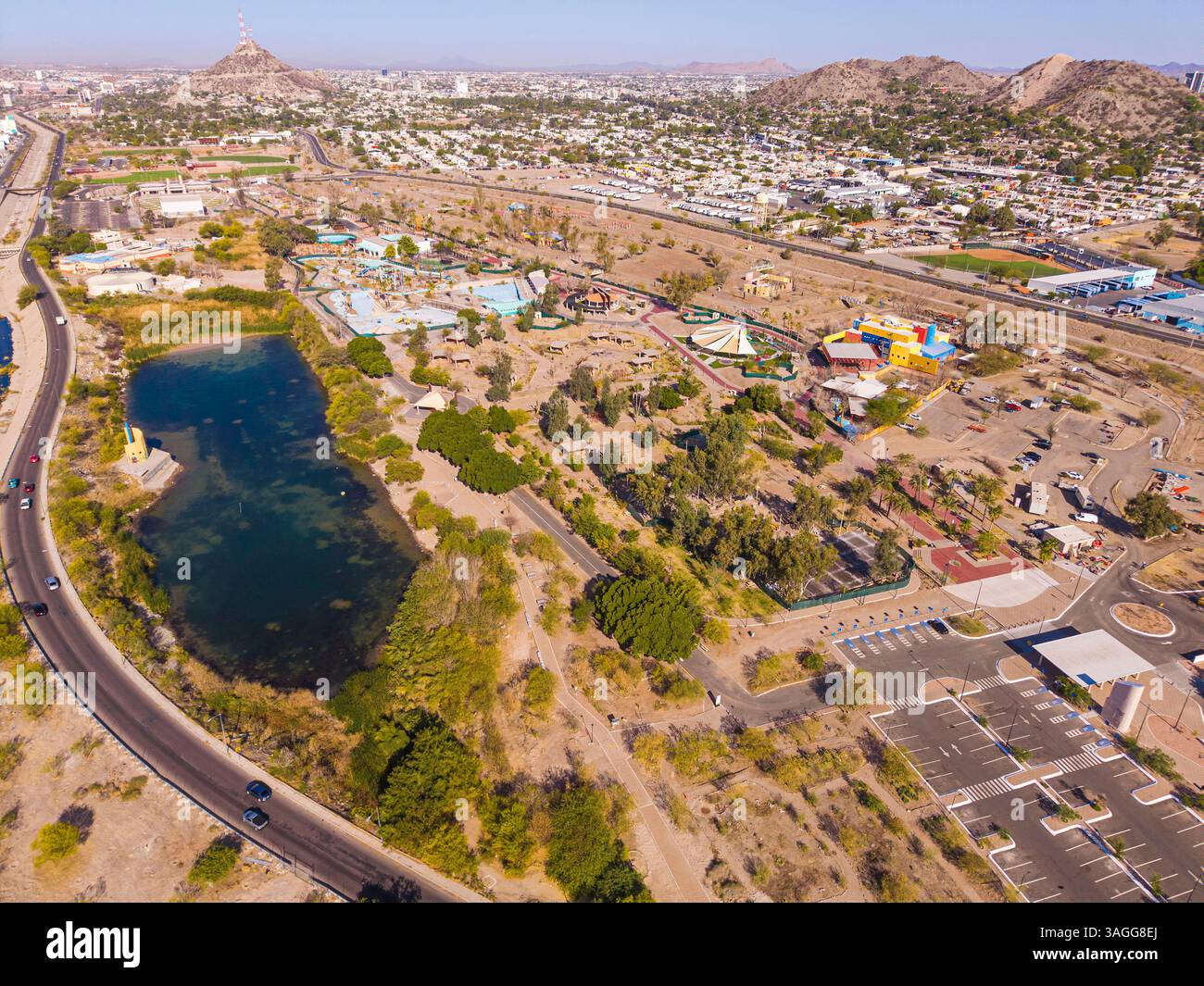 La Sauceda Urban Forest in Hermosillo, Mexico, formerly known as La ...