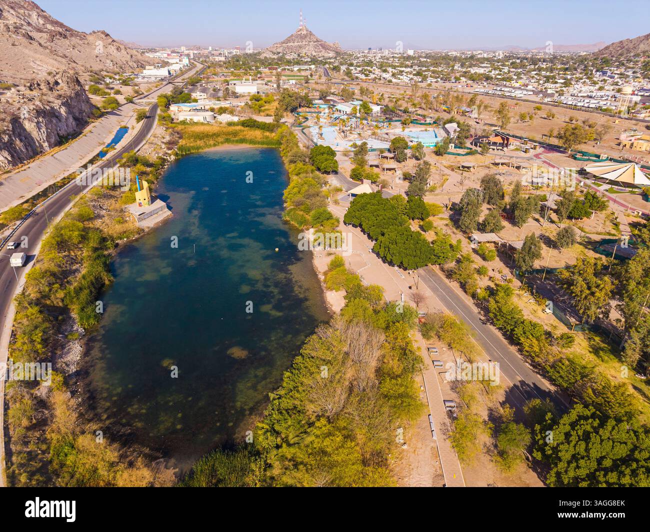La Sauceda Urban Forest in Hermosillo, Mexico, formerly known as La ...