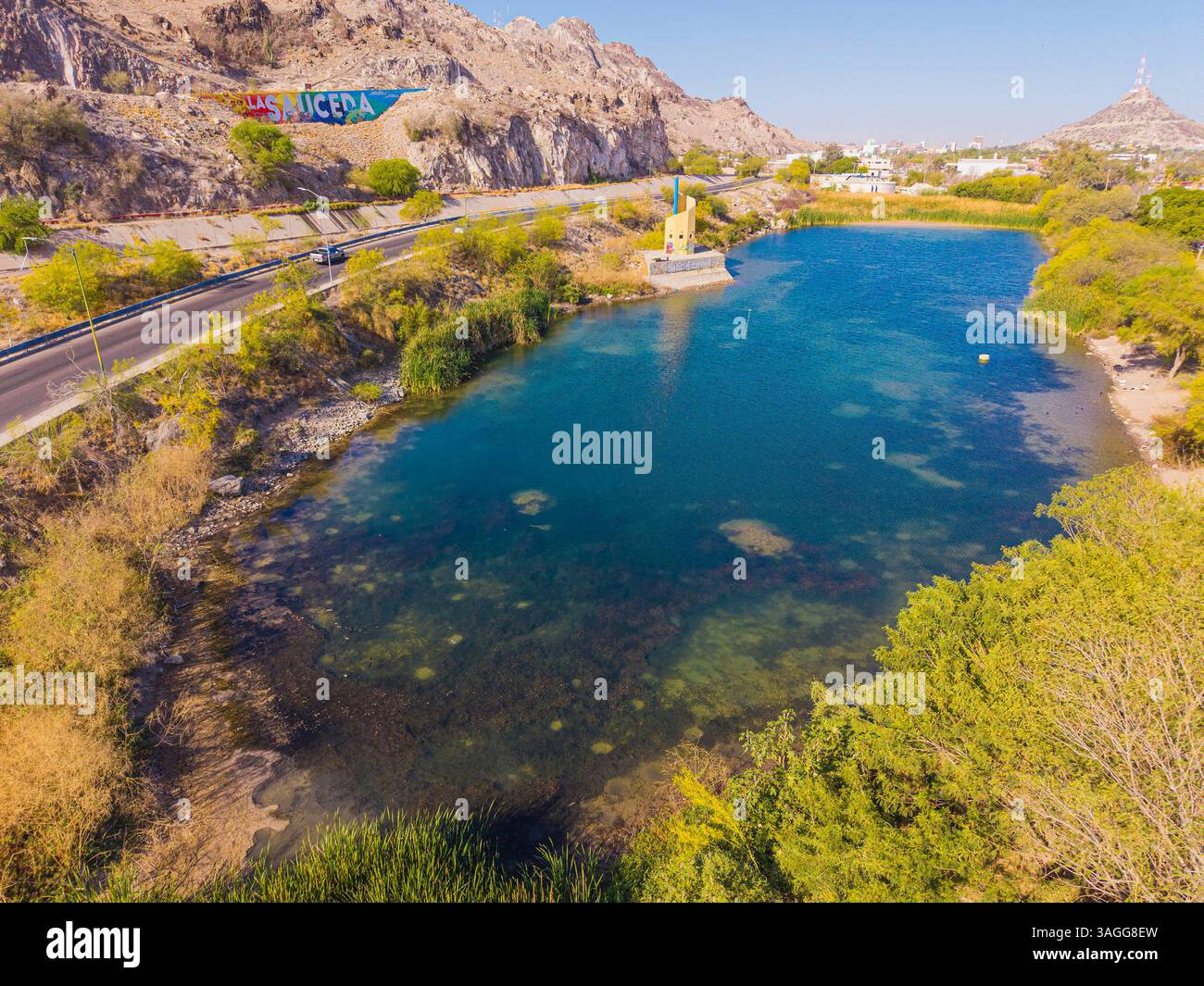 La Sauceda Urban Forest in Hermosillo, Mexico, formerly known as La ...