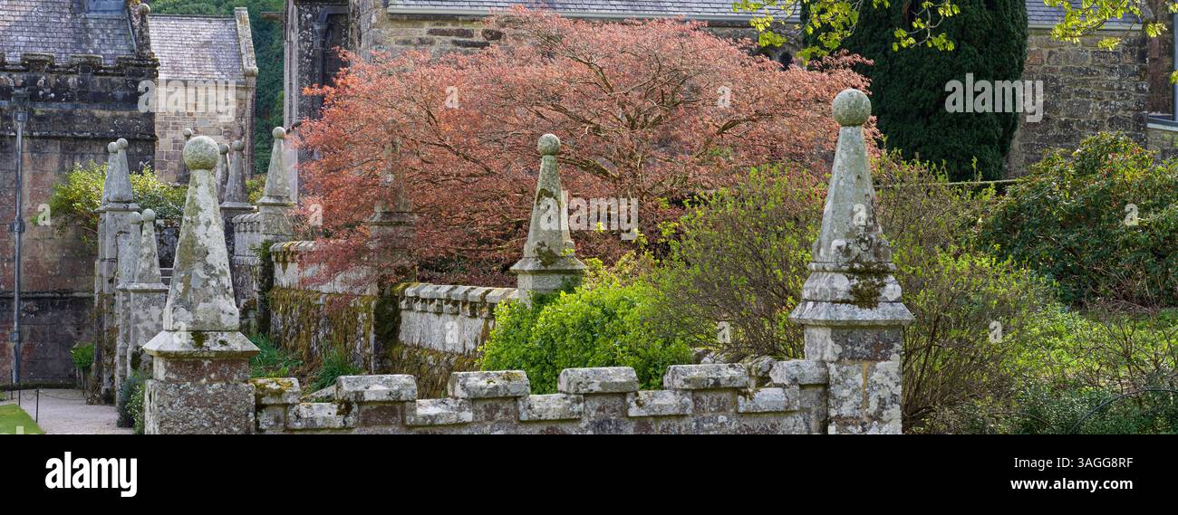 LANHYDROCK COUNTRY ESTATE NATIONAL TRUST BODMIN CORNWALL Stock Photo - Alamy