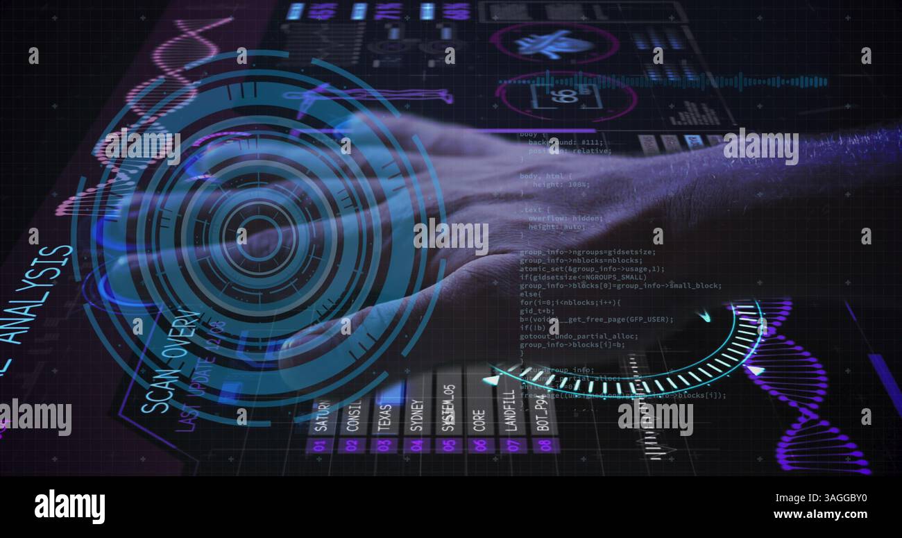 Round scanner and data processing against human hand scanning over ...