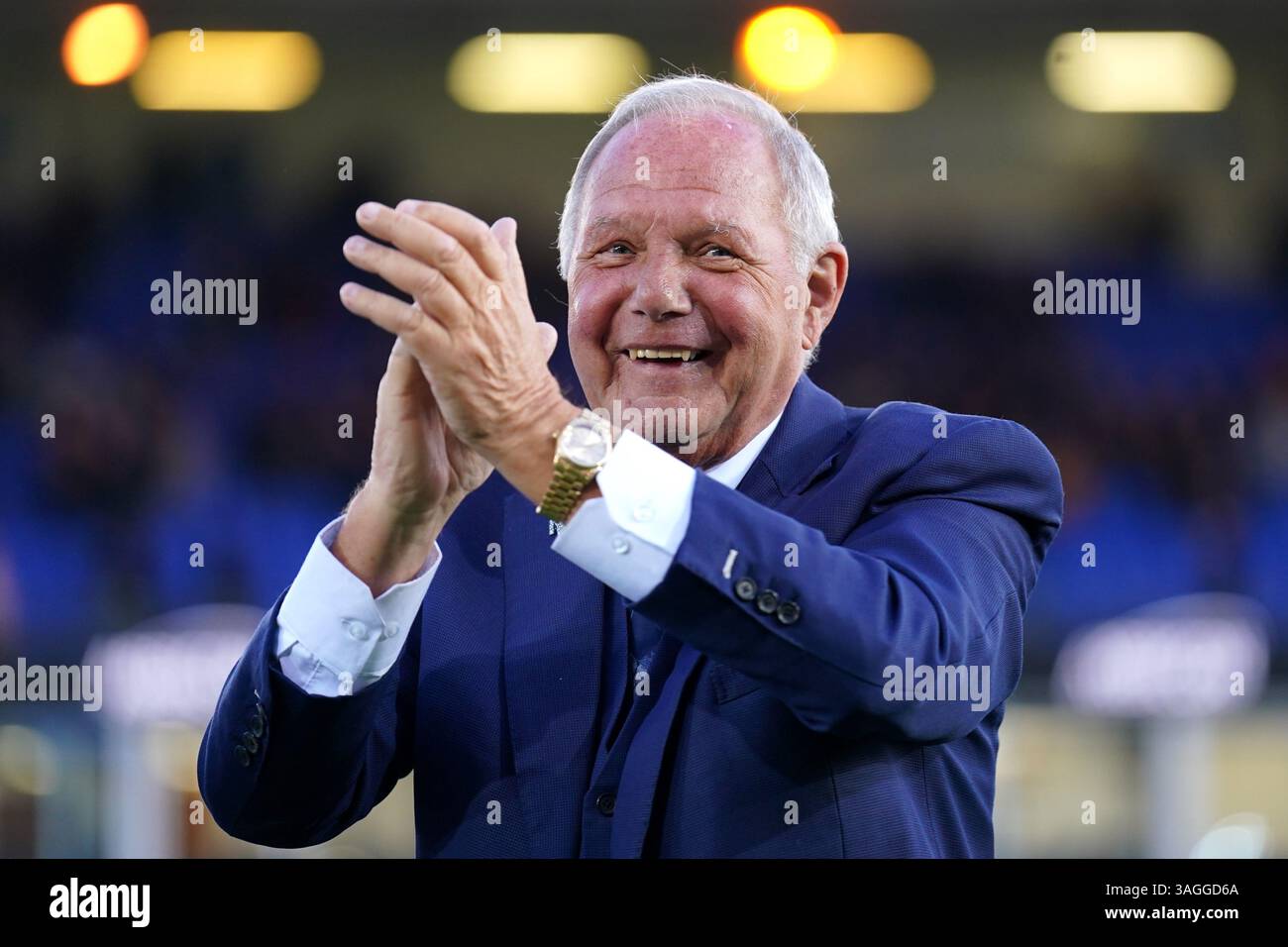 Former Peterborough United manager Barry Fry before the Sky Bet League ...