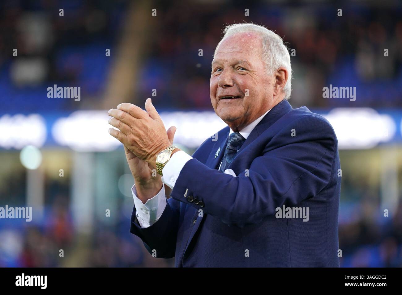 Former Peterborough United manager Barry Fry before the Sky Bet League ...