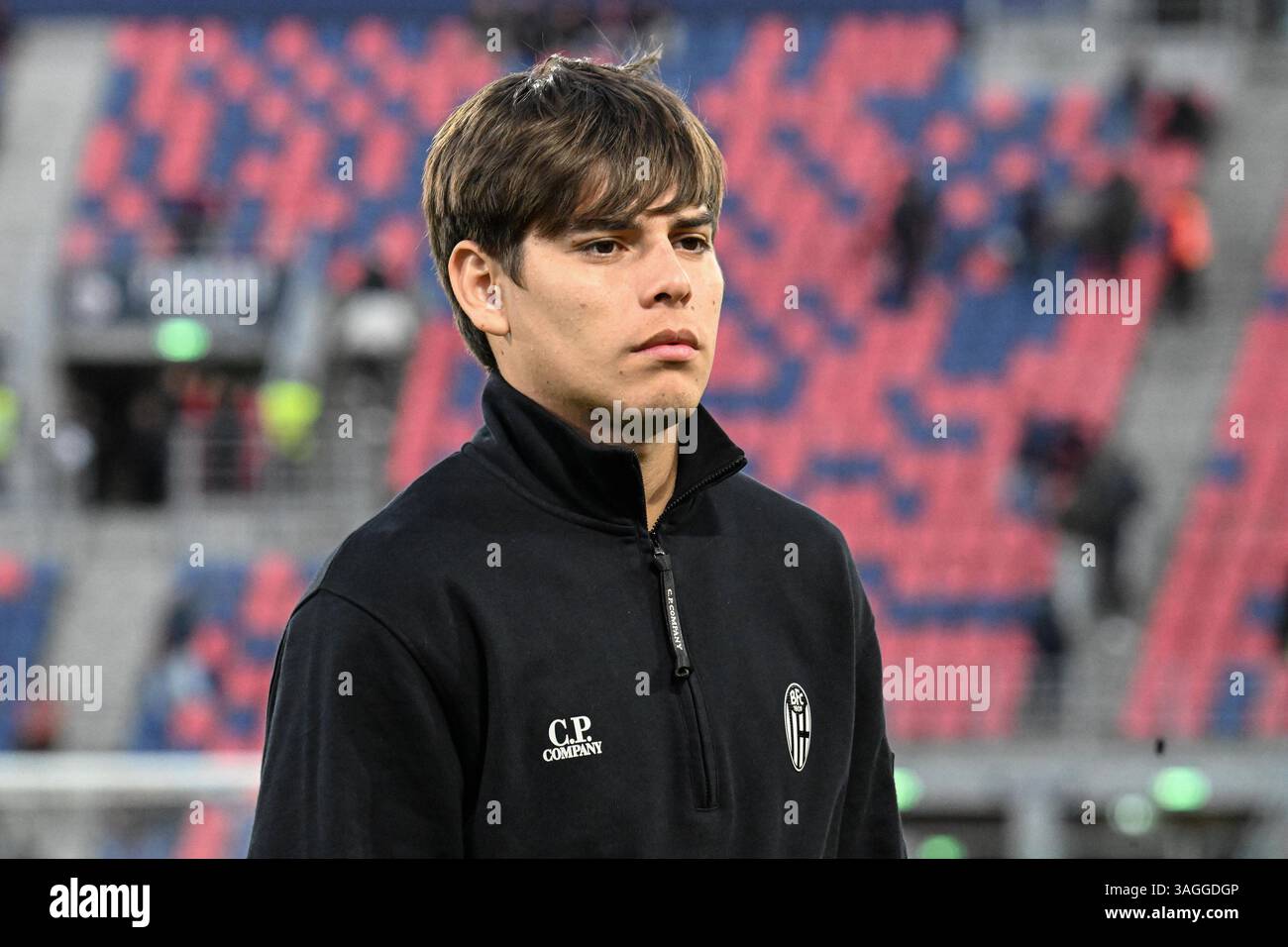 Bologna, Italy. 08th Apr, 2025. Benjamin Dominguez (Bologna Fc ...