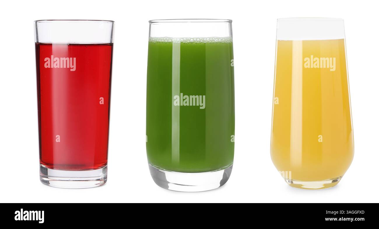 Different juices in glass hi-res stock photography and images - Alamy