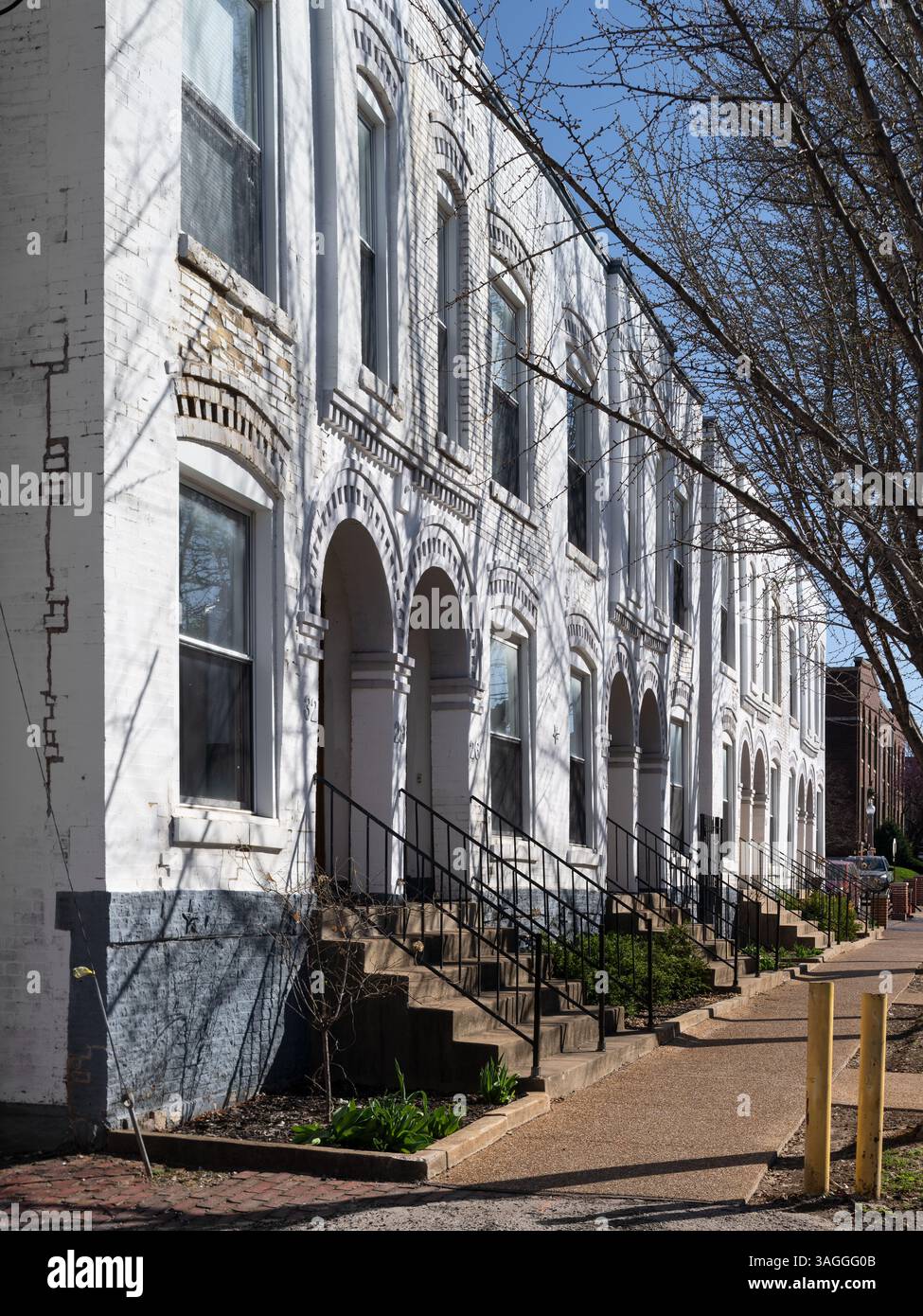 2-32 N. Boyle, Location: St. Louis MO Stock Photo - Alamy