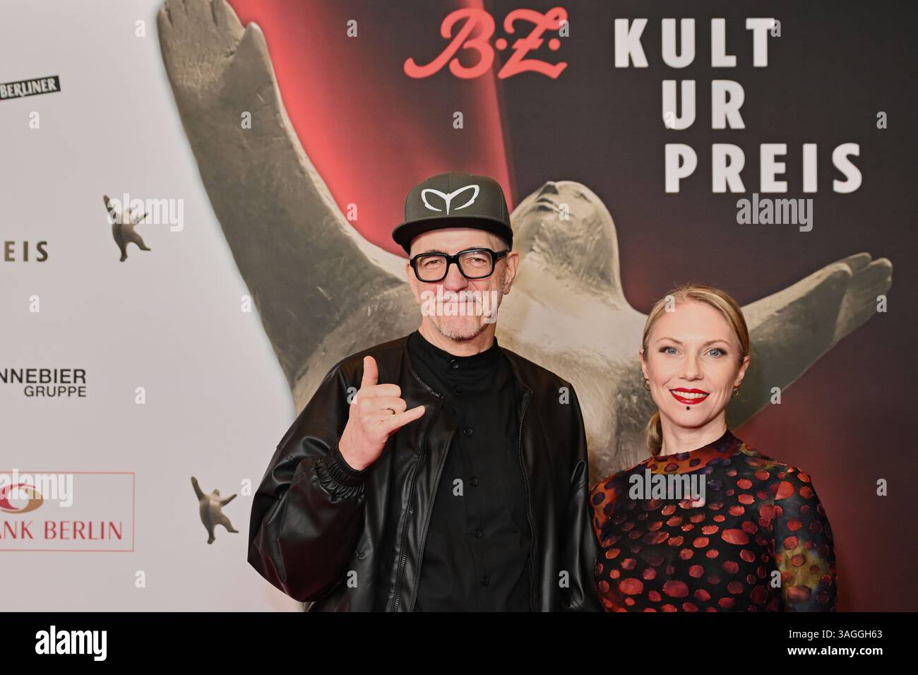 Berlin, Germany. 08th Apr, 2025. Dr. Motte comes with his wife Ellen ...